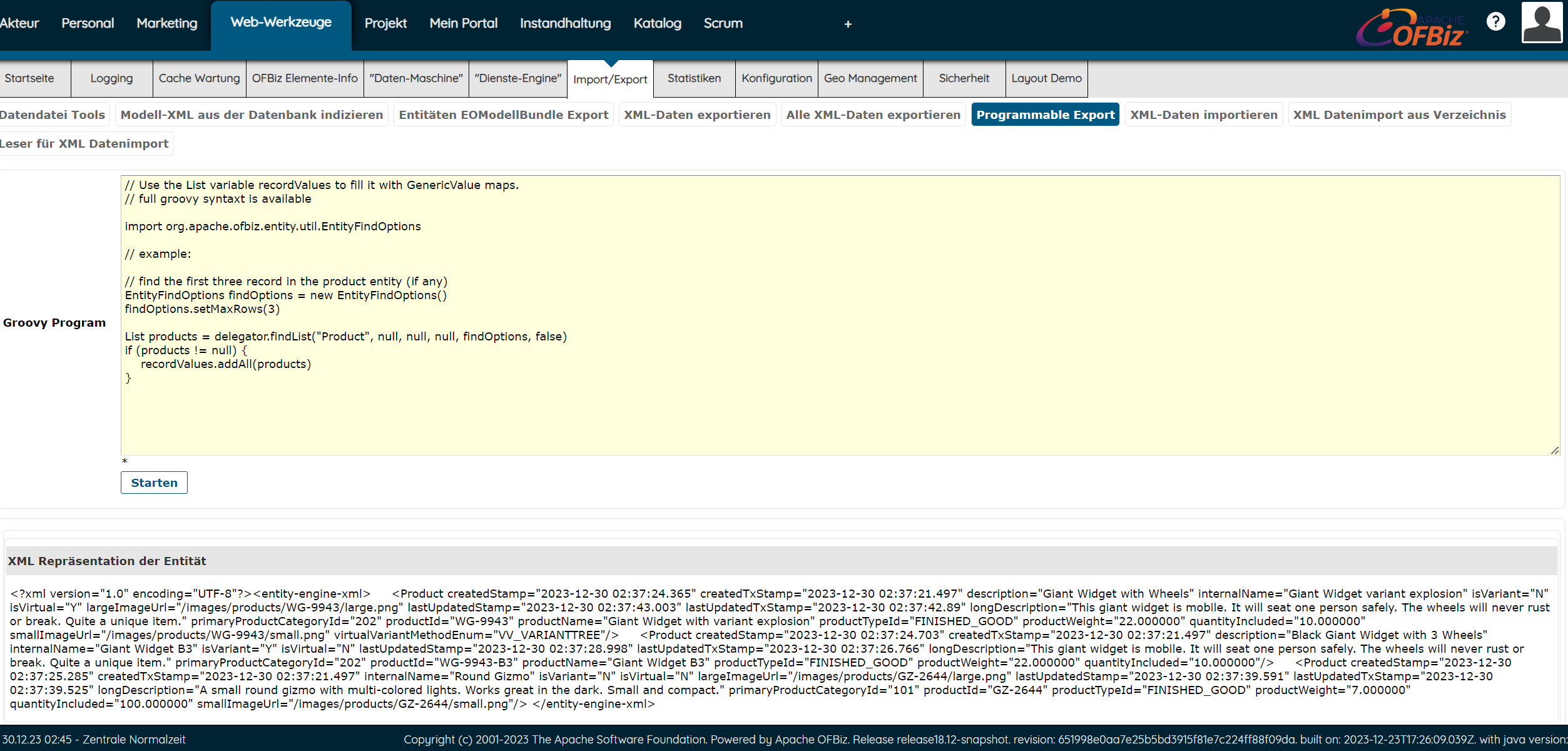 Apacheofbizcve 2023 51467复现